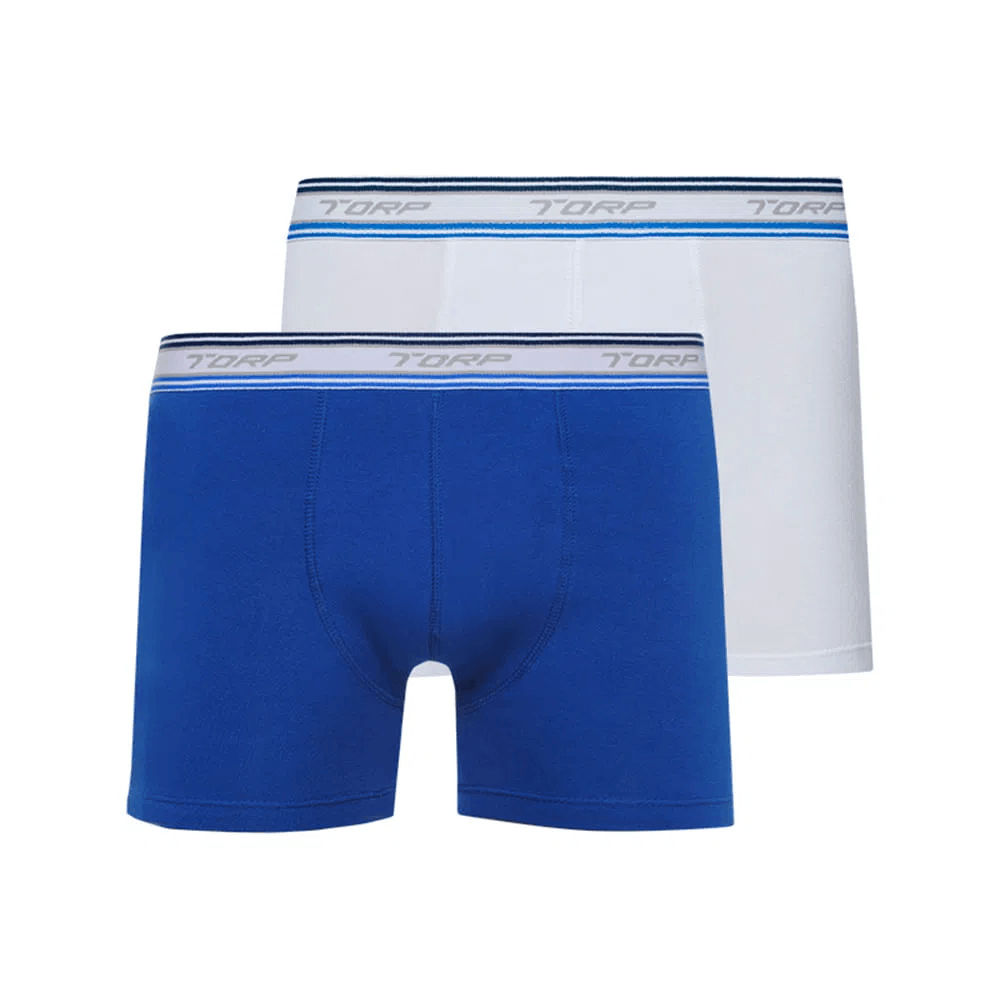 Cueca Torp Boxer em Algodão 7009 Kit C/2 - Mega São José